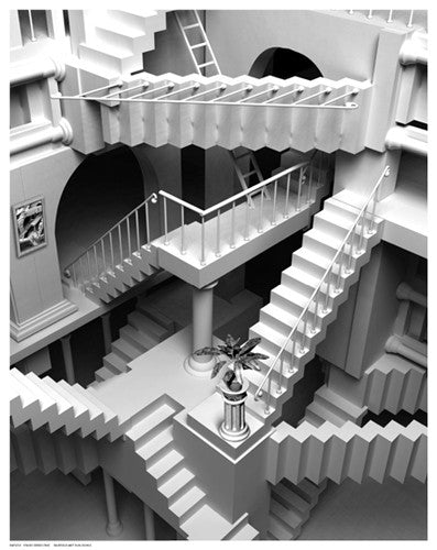 Stairs Series One | Art Print | FairfieldArtPub.com